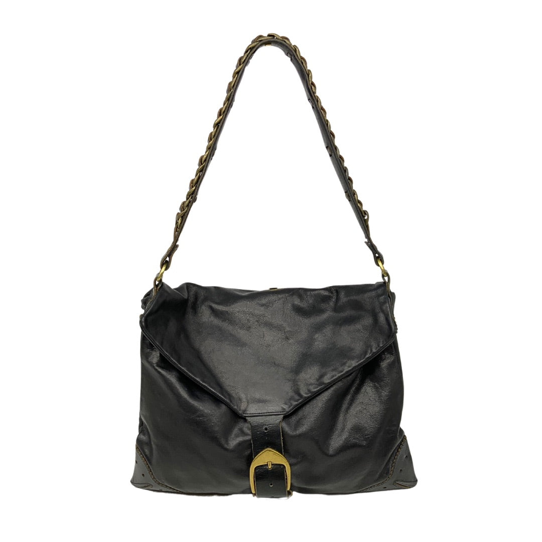 Jas MB London Black Leather Shoulder Saddle Bag – ThriftWise for Fort ...