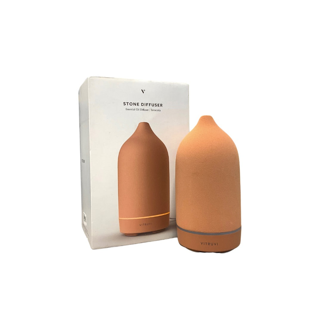 Vitruvi Stone Essential Oil Diffuser Terracotta – ThriftWise for Fort ...